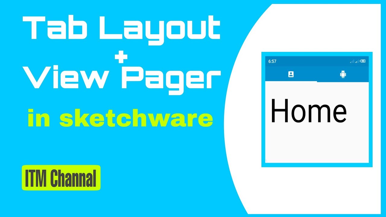 Tab Layout + View Pager - YouTube