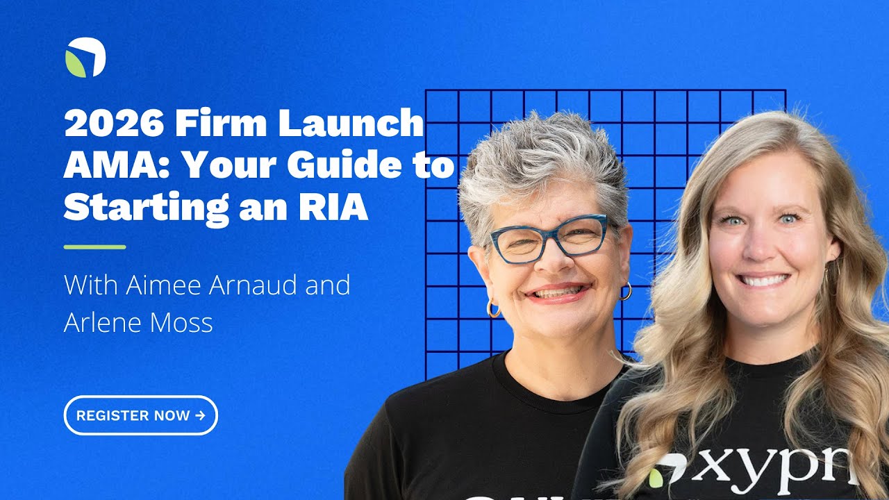 2026 Firm Launch AMA: Your Guide to Starting an RIA - YouTube