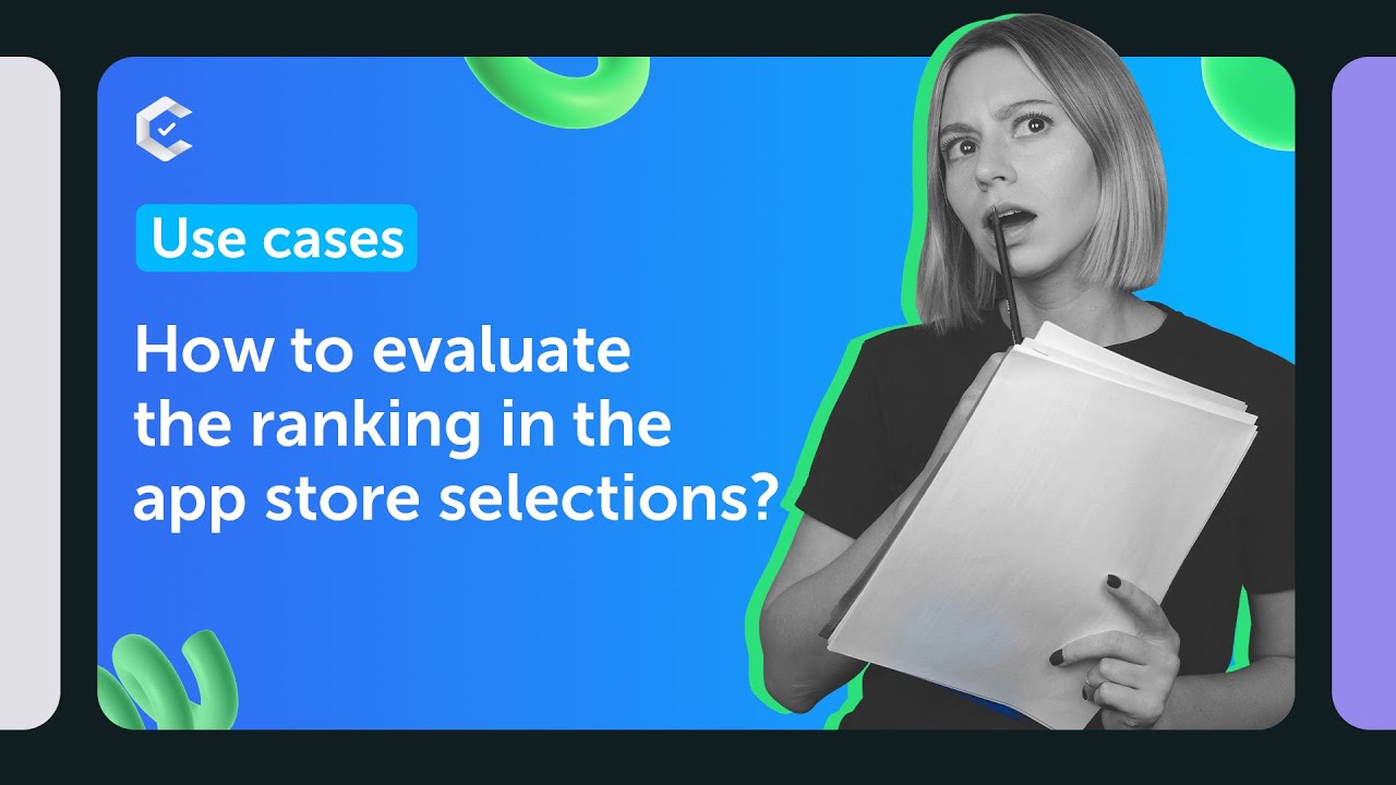 How to evaluate the ranking in the app store selections? - YouTube