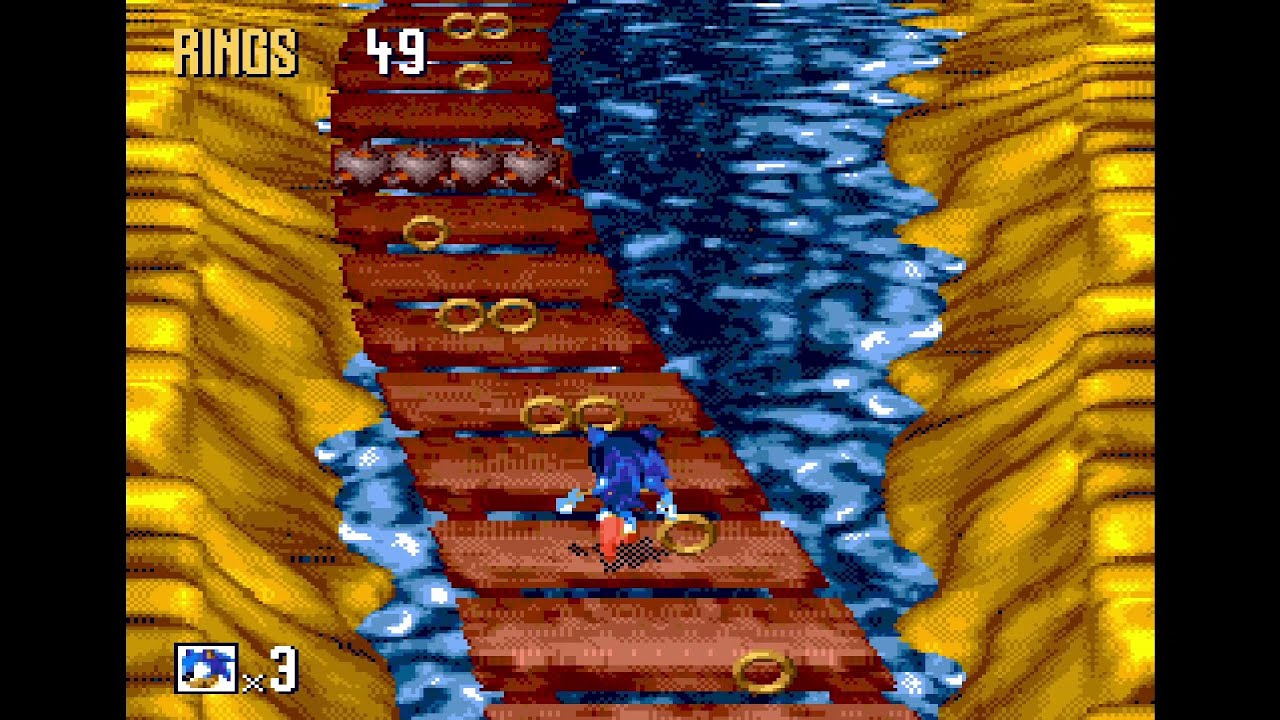 Sonic 3D Blast: Director's Cut - Spring Stadium Zone (Act 1) - YouTube