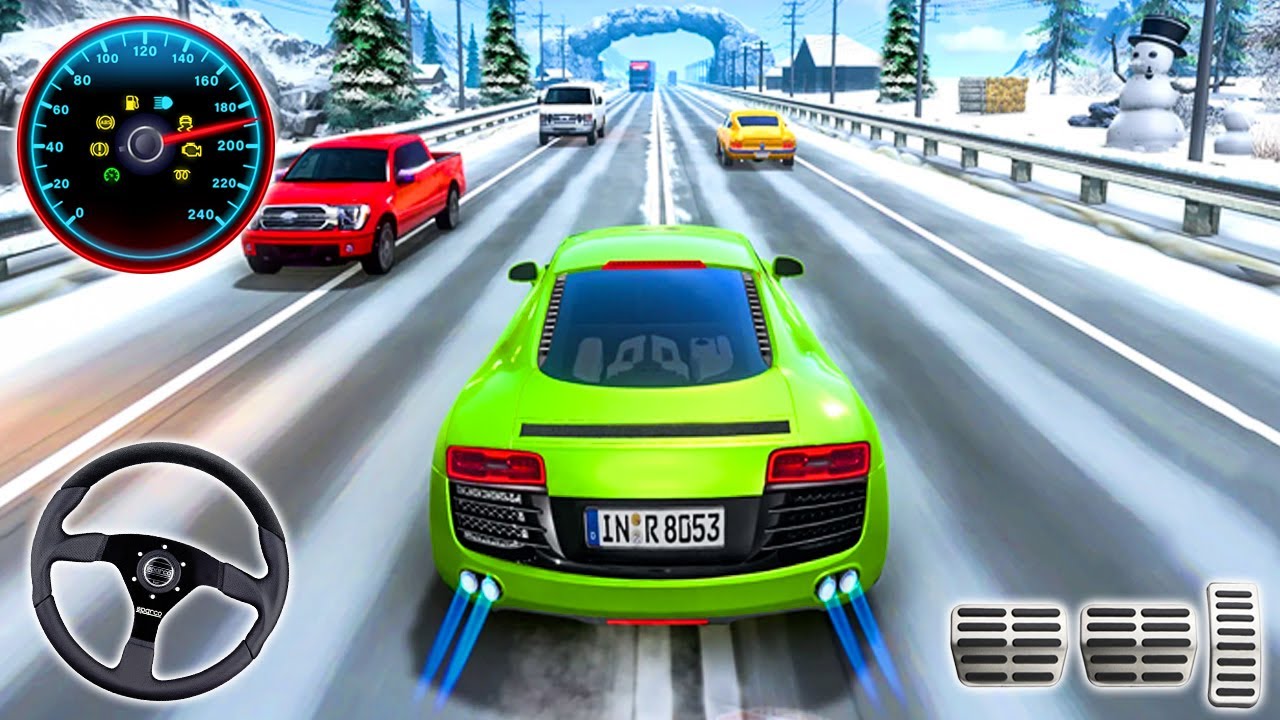 Highway Traffic Car Simulator - Traffic Simulator Car Control - Android ...