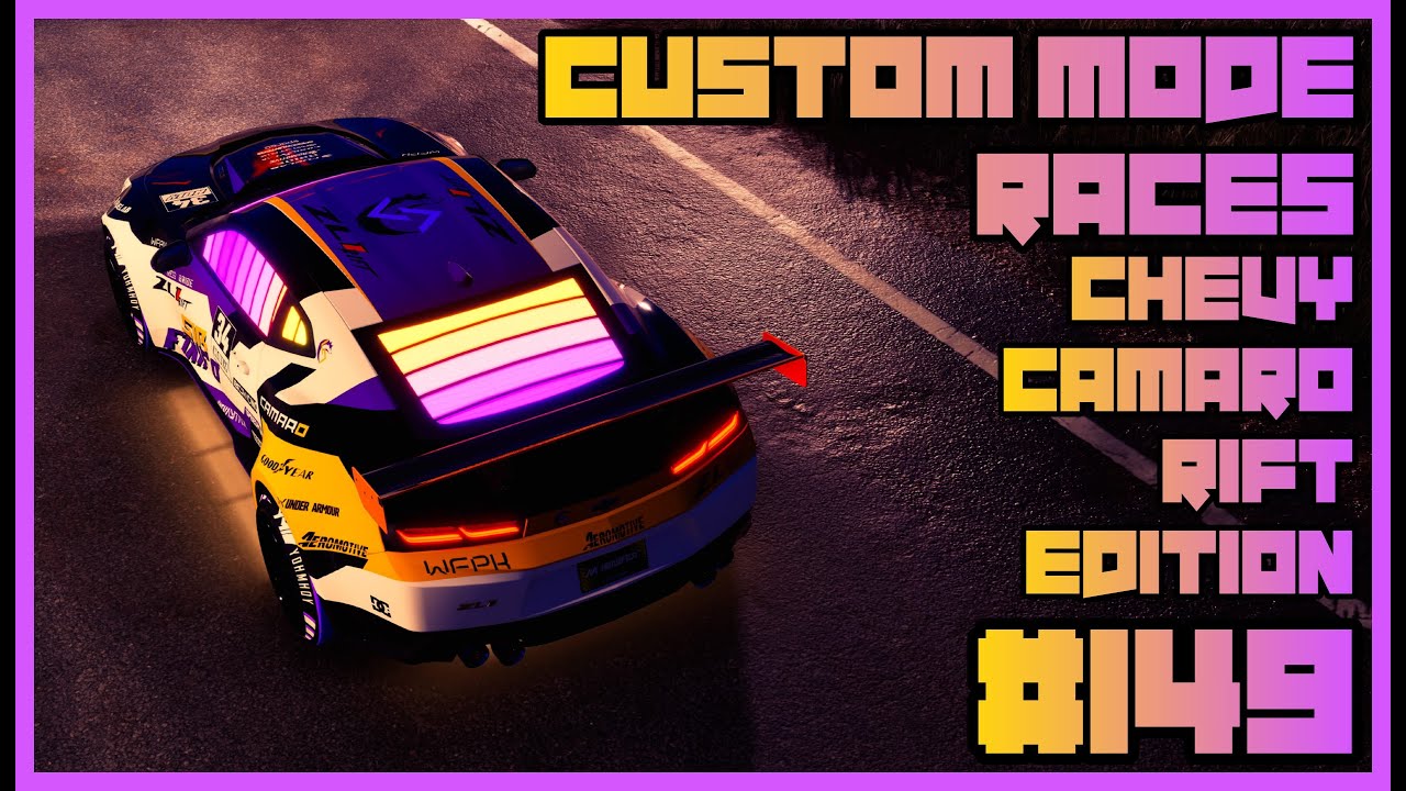 [The Crew: Motorfest] Custom Mode Races | Chevy Camaro Rift Edition ...
