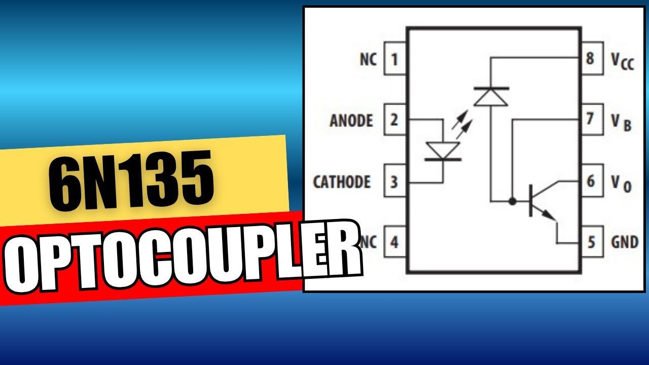 How the 6N135 Optocoupler Works: A Beginner's Guide - YouTube