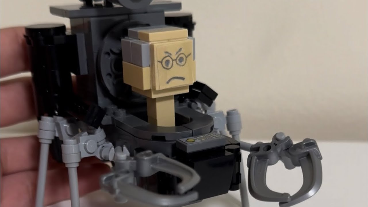 (FULL TUTORIAL) Scientist Toilet In LEGO - YouTube