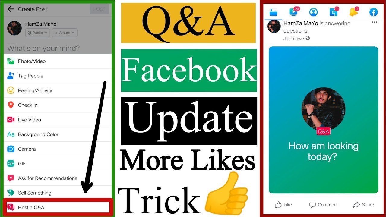 Q&A Facebook New Update Create Q&A On Facebook Now How To Enable Q&A ...