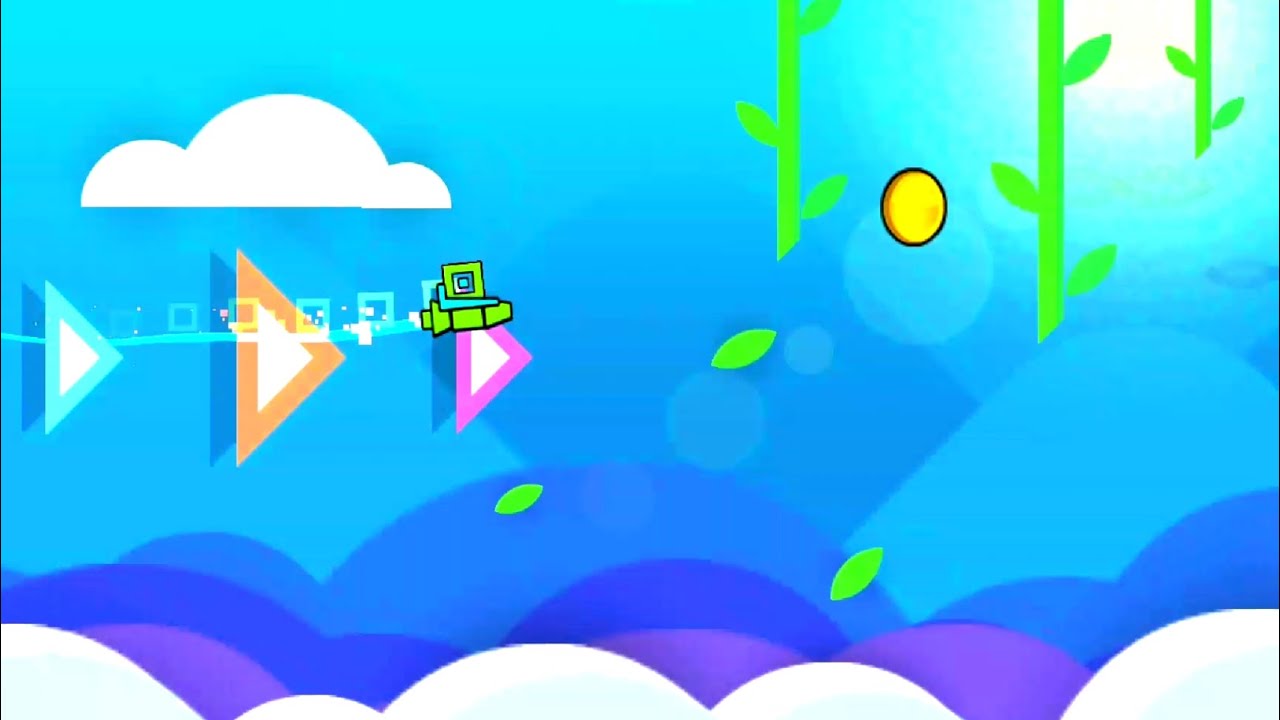 CLOUDY 100% | Geometry Dash Mobile - YouTube