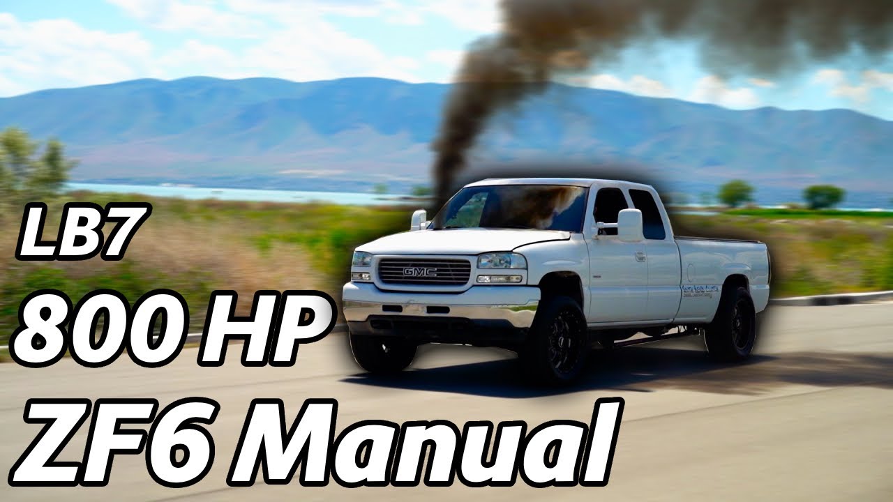 RARE 800HP ZF6 MANUAL LB7 DURAMAX!!! - YouTube