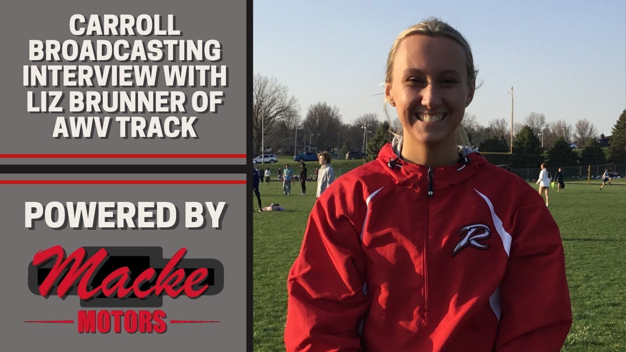 Carroll Broadcasting interview with Liz Brunner of Ar-We-Va Track at ...