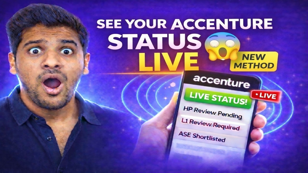 👉 Accenture Portal Update 😱 See Your Status Live (New Method) - YouTube
