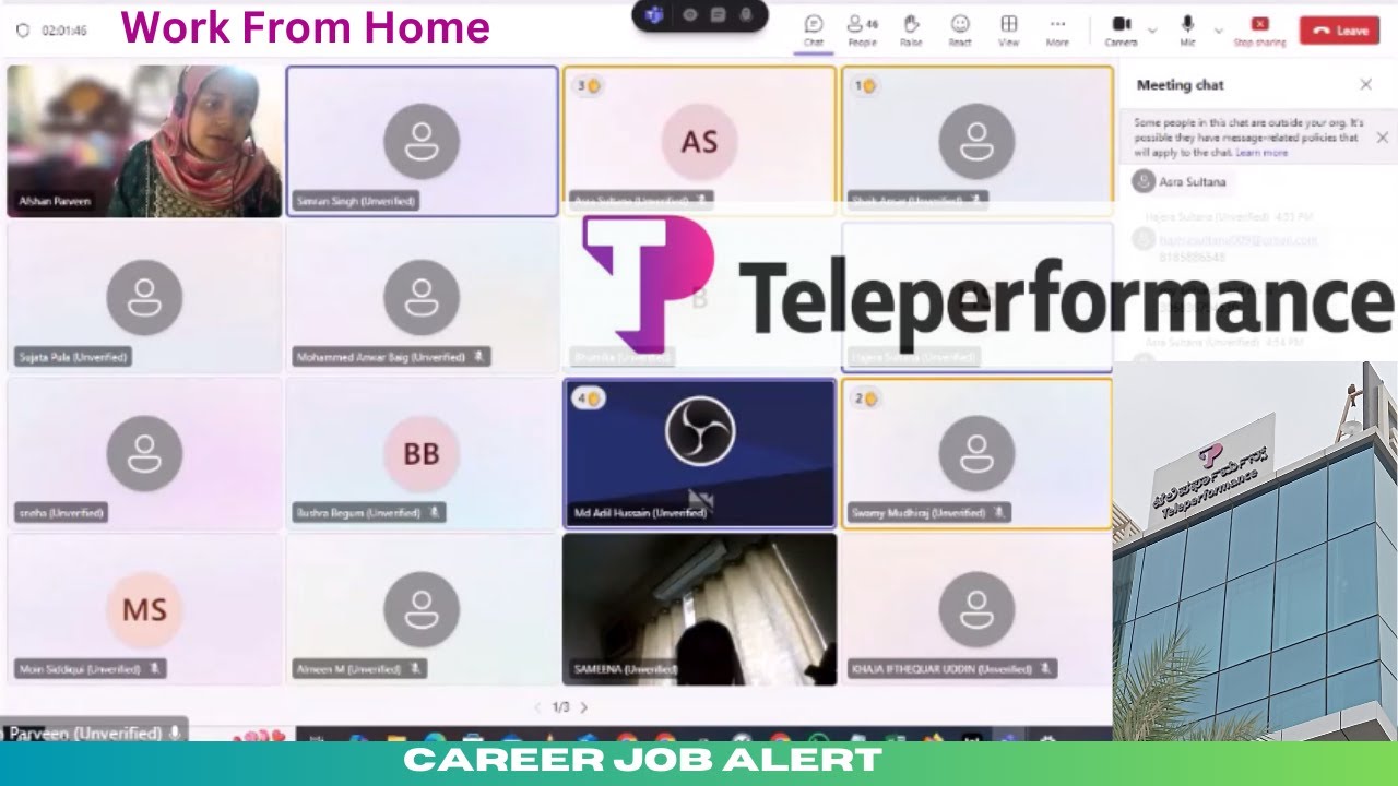 Teleperformance Live Interview | Work From Home | Customer Support ...