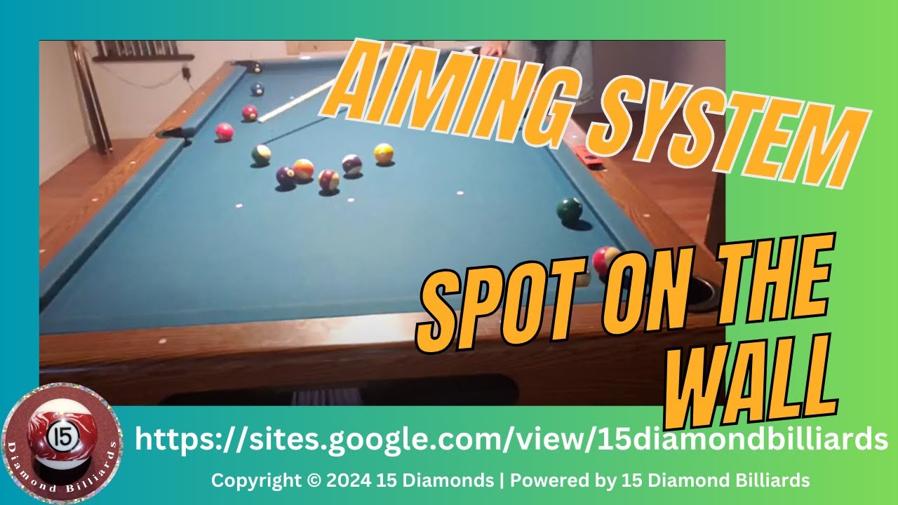 Spot on the wall aiming system - YouTube