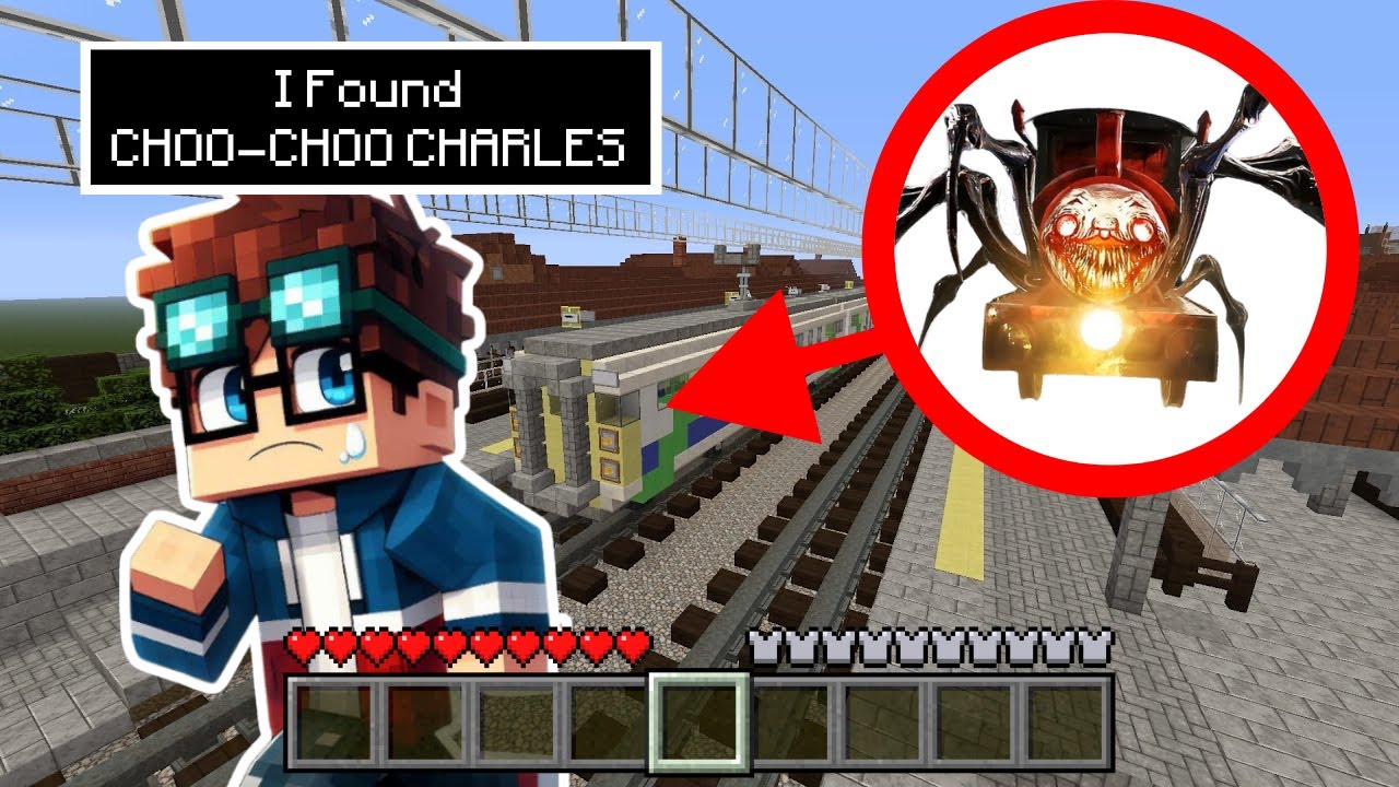 I FOUND CHOO-CHOO CHARLES IN MINECRAFT POCKET EDITION - YouTube