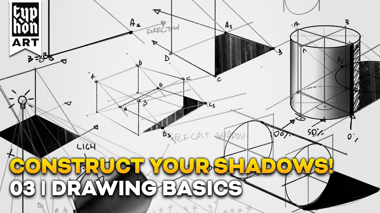 Construct your shadows! - Drawing Basics 03 - YouTube