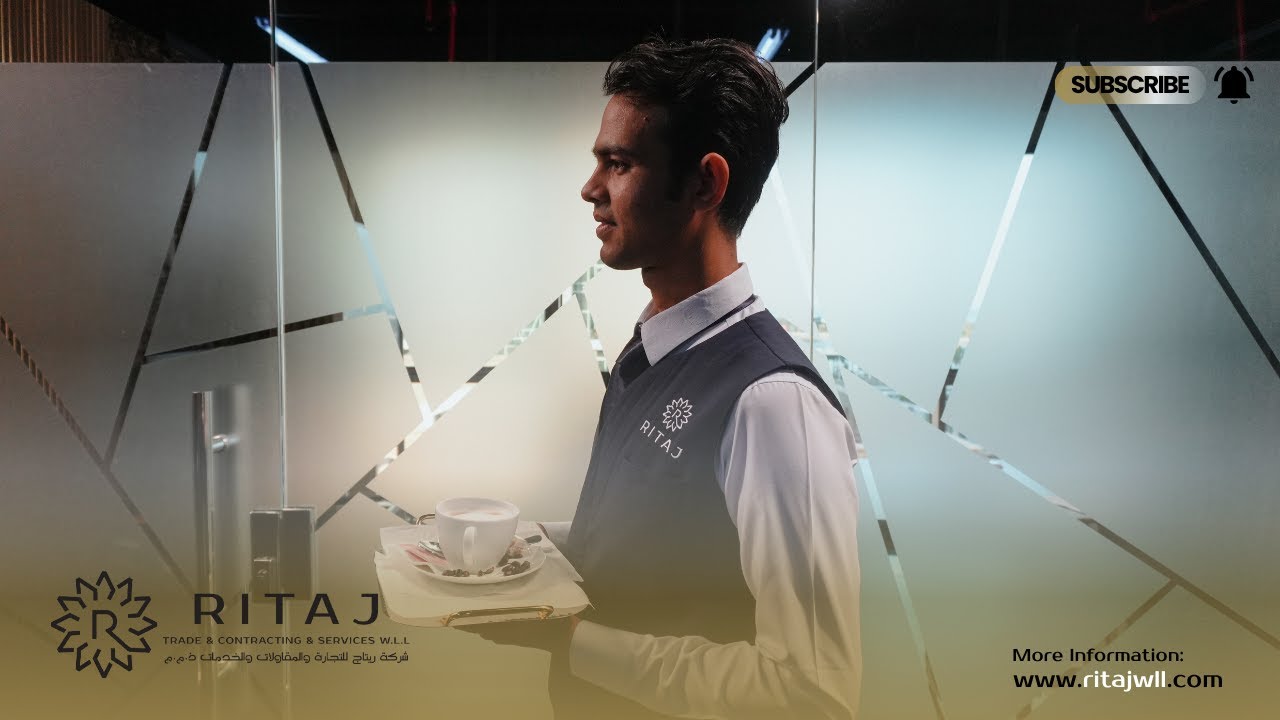 Hospitality & Tea‑Boy Services | Ritaj Facility Management Qatar - YouTube