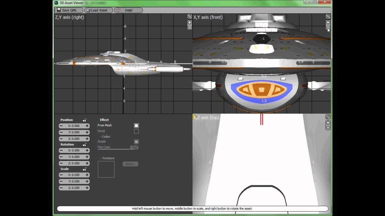 Qt3D 1.0 Asset Viewer QML Application - YouTube
