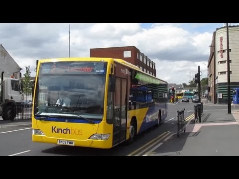Loughborough Buses and Shunter moves - August 2015 - YouTube