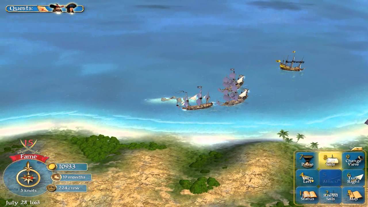 Sid Meier's Pirates! Walkthrough Episode 7 : Baron Raymondo - YouTube