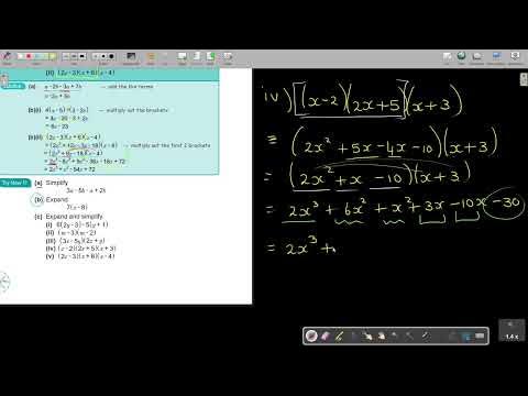 Gr 10 11 Algebra Expressions Exam Preparation Questions Part 1 - YouTube