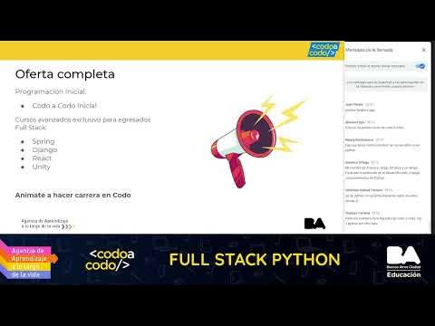 Full Stack con Python - Clase 0 Parte 1 - Codo a Codo - YouTube