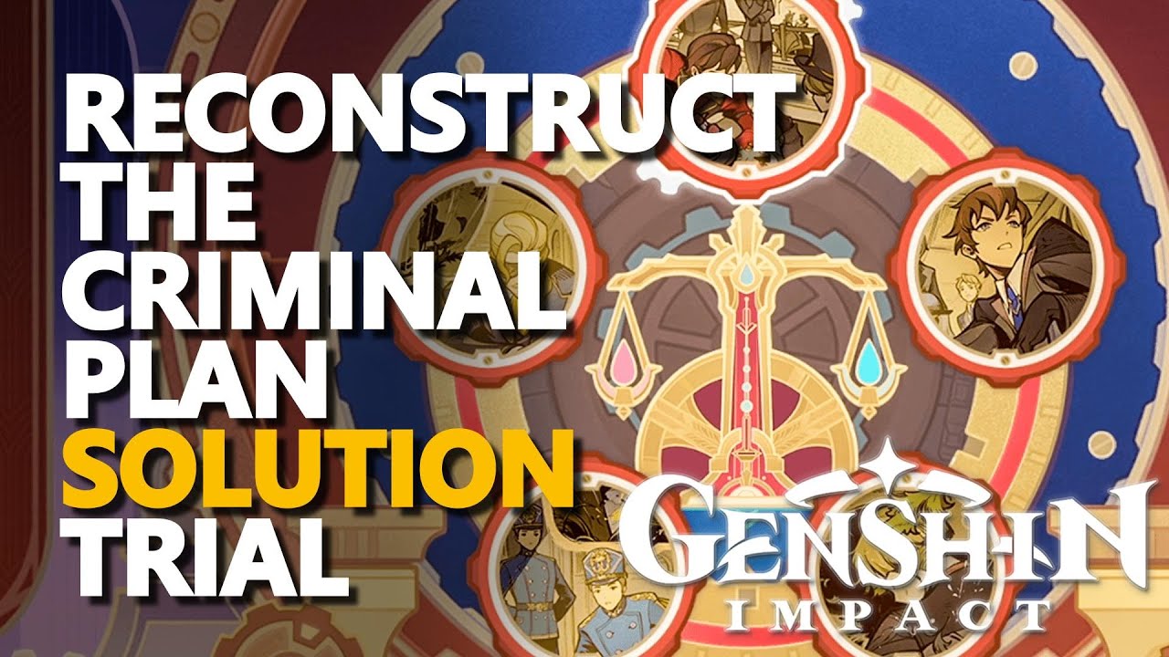 Reconstruct the criminal plan Genshin Impact - YouTube