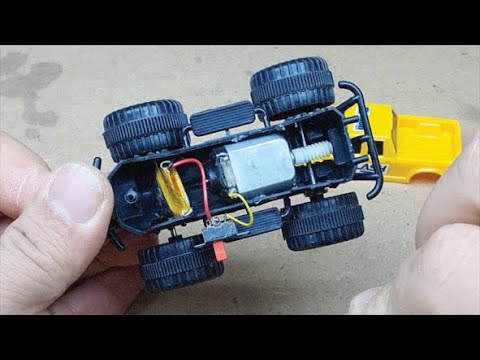 Simple Electric Mini Monster Truck / Basit elektrikli canavar kamyon yapımı