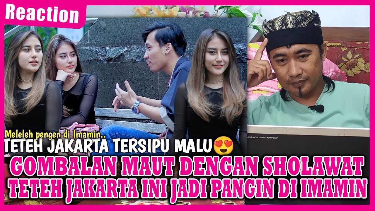 PRANK SHOLAWAT &NGAJI ️CEWEK JAKARTA PENGEN DI IMAMIN | Reaction Ronan Saefull Goban - YouTube