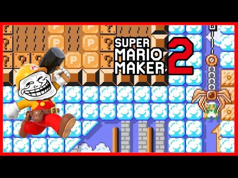 Never Gonna Give You Up... // Super Mario Maker 2 Troll - Rick Roll 'em ...