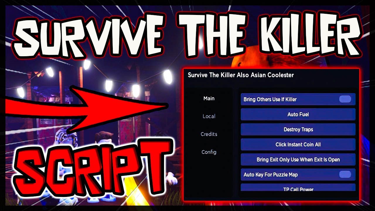 BEST | Latest Survive the Killer Script |2025| Very OP - YouTube