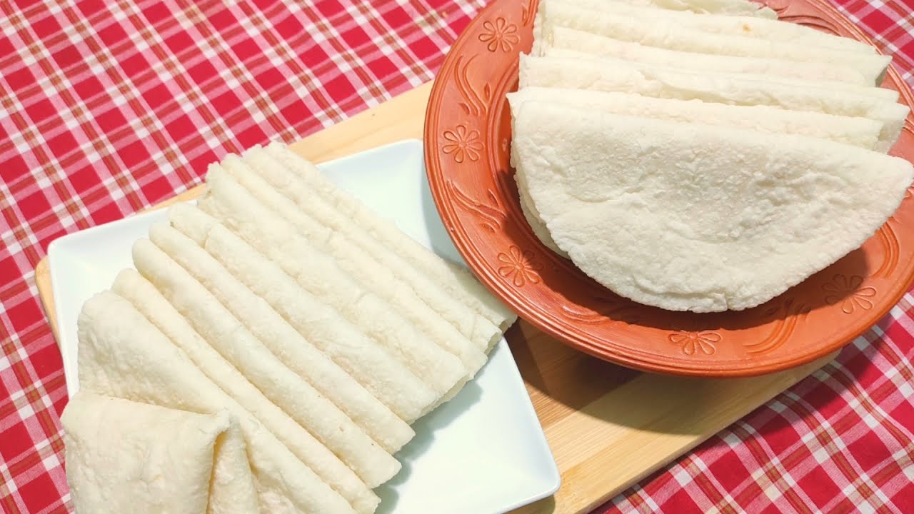 চালের আটার রুটি || Perfect chaler atar Roti|| Ruti|| rice flour roti ...