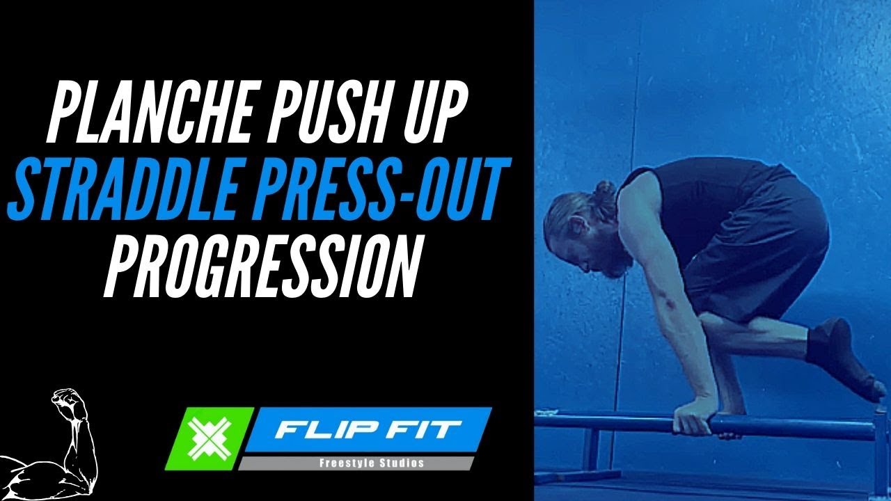 Tuck Planche lower to straddle bent arm half lay - YouTube