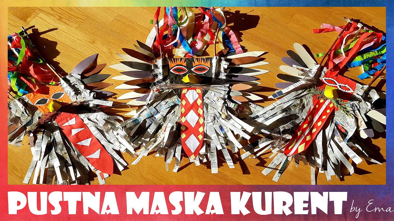 Pustna maska kURENT - YouTube