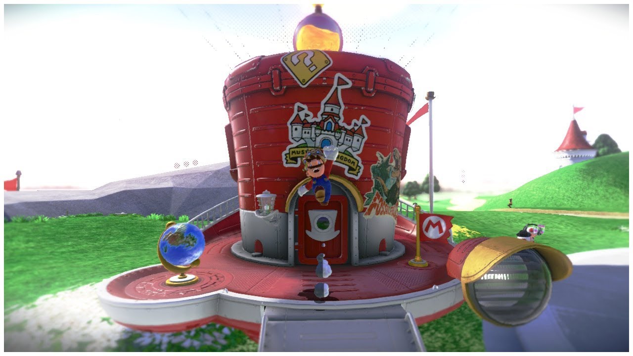 ATLERNATE WAYS TO GET INSIDE THE ODYSSEY SHIP (Super Mario Odyssey ...
