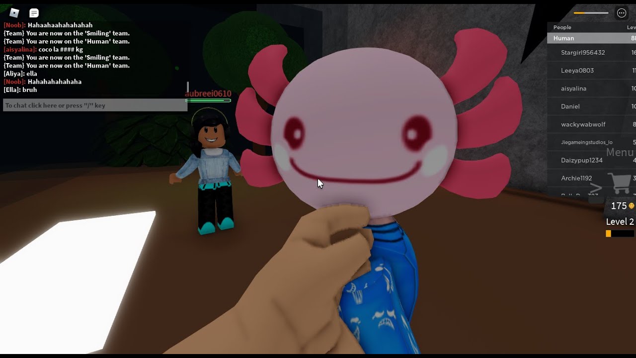 Axolotl Tamer fight with smile infect - YouTube