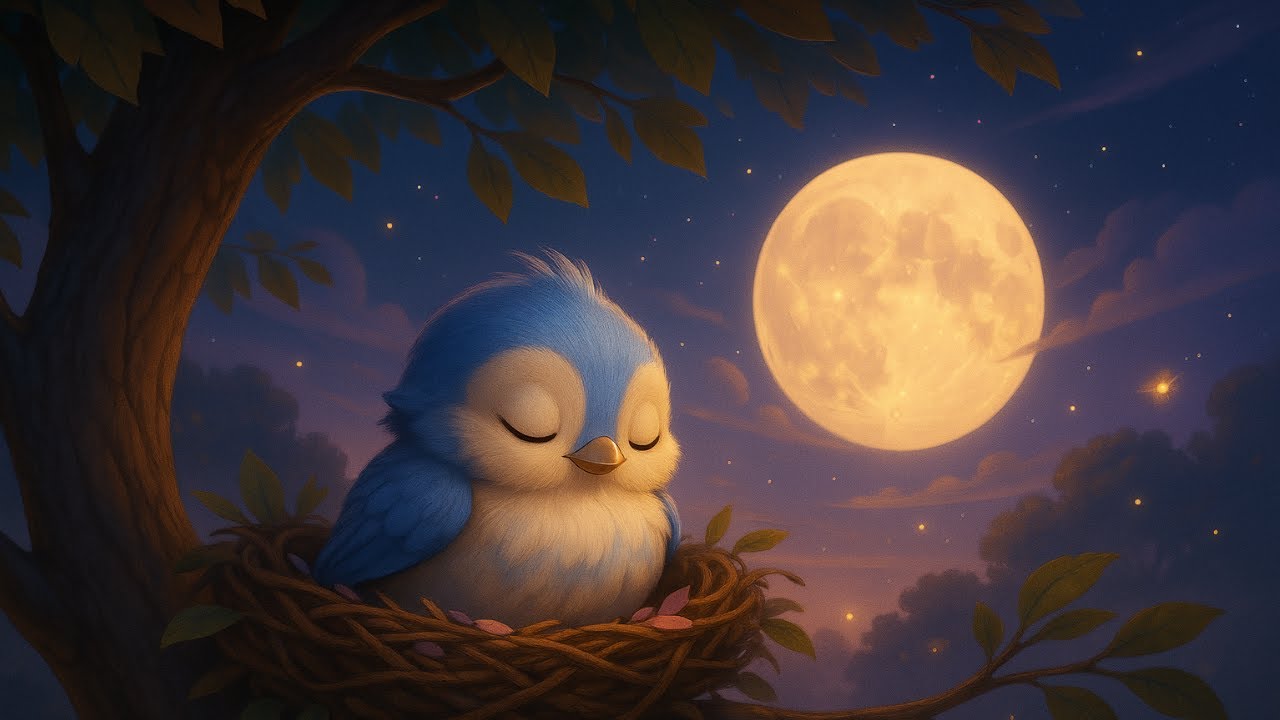 Little Bird, Goodnight Lullaby | Lullabies for Babies | Soothing ...