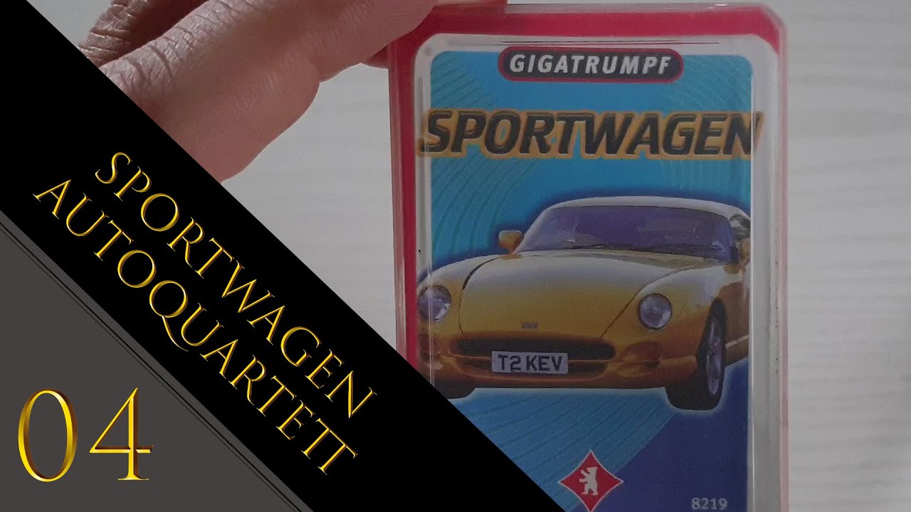 Vorstellung Autoquartett [Quartett] Folge 04: Sportwagen [german ...