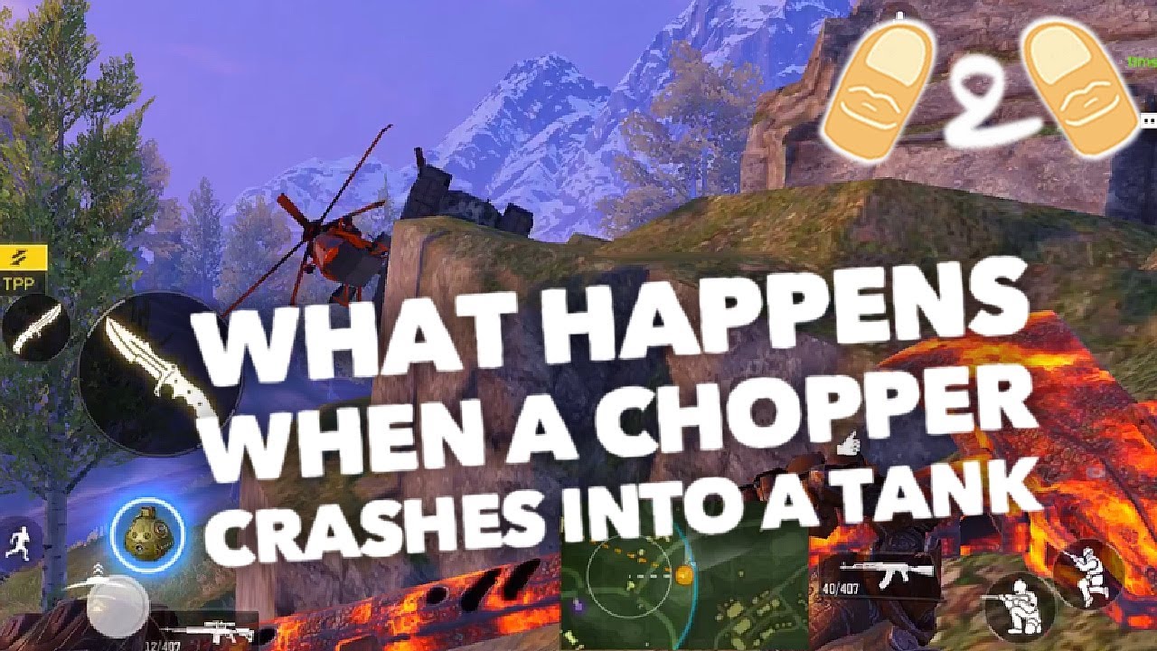 Call of Duty CODM COD Mobile What Happens when a Helicopter Chopper ...