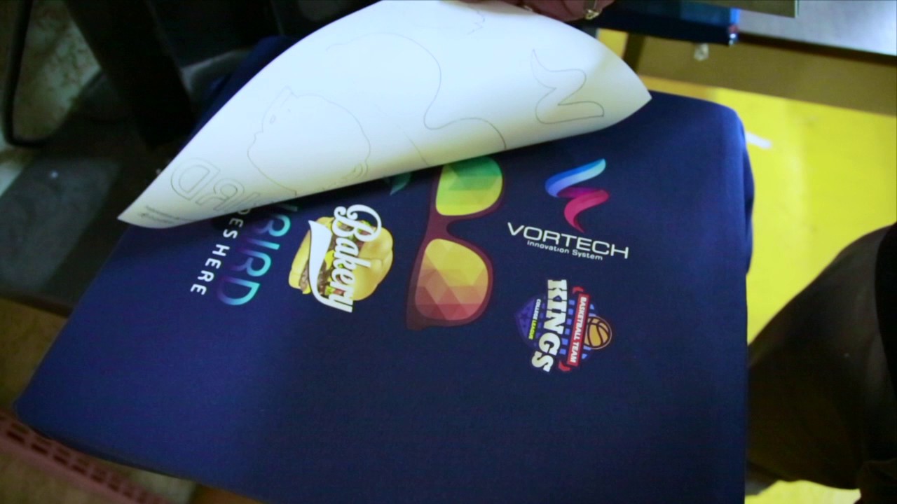 TRANSFERT SERIGRAPHIQUE - YouTube