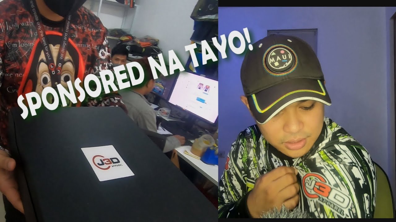J3D APPAREL BAGONG SPONSOR SA MOTOVLOG - YouTube