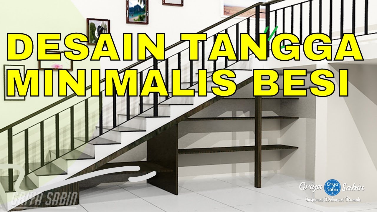 Inspirasi Tangga Minimalis Besi Ruang Sempit Rumah Sederhana Minimalis ...