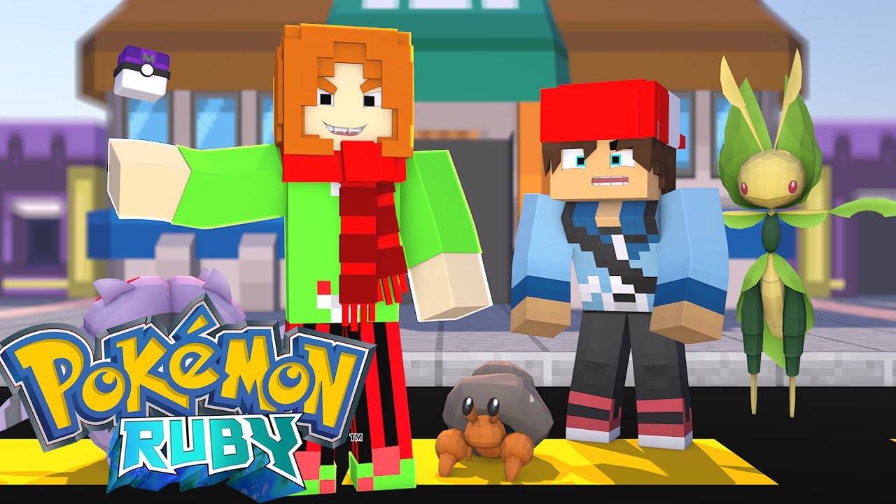 Minecraft: Pokemon Ruby - O Grande Ginásio De Insetos !!! #154 - YouTube