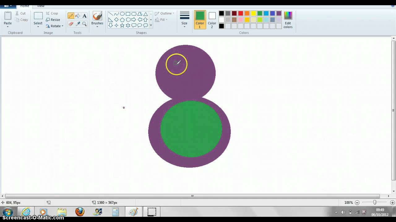 the draw barney on paint challenge(epic fail) - YouTube