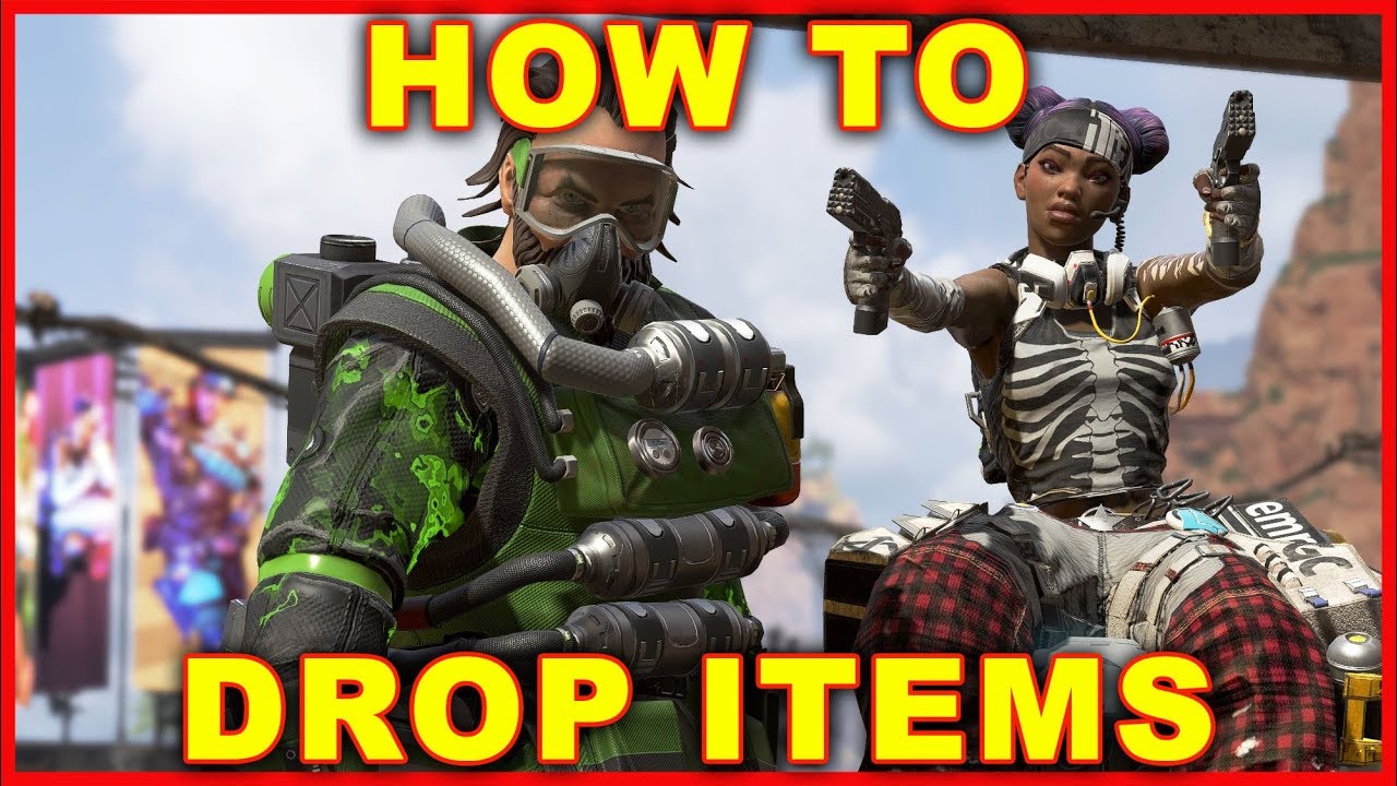 Apex Legends: How to Drop Items - YouTube