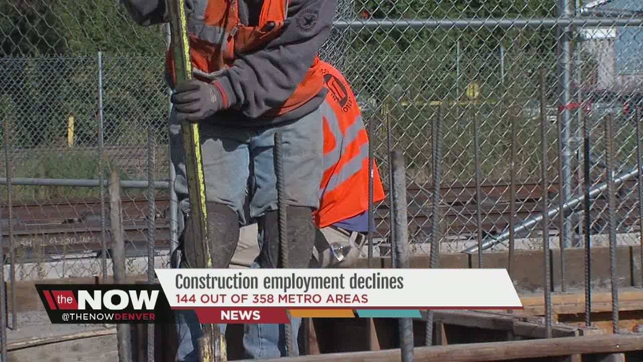 Construction employment declines - YouTube