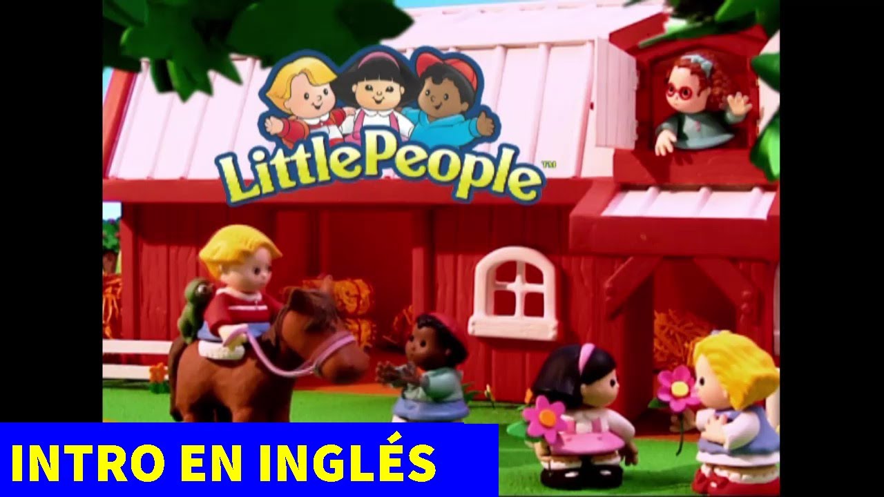 intro in english canción de little people fisher price en inglés - YouTube
