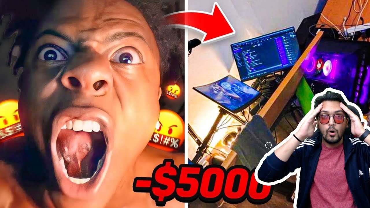 2022 Angry Moments of YouTubers🤬 | When YouTubers Broken KEYBOARD ...