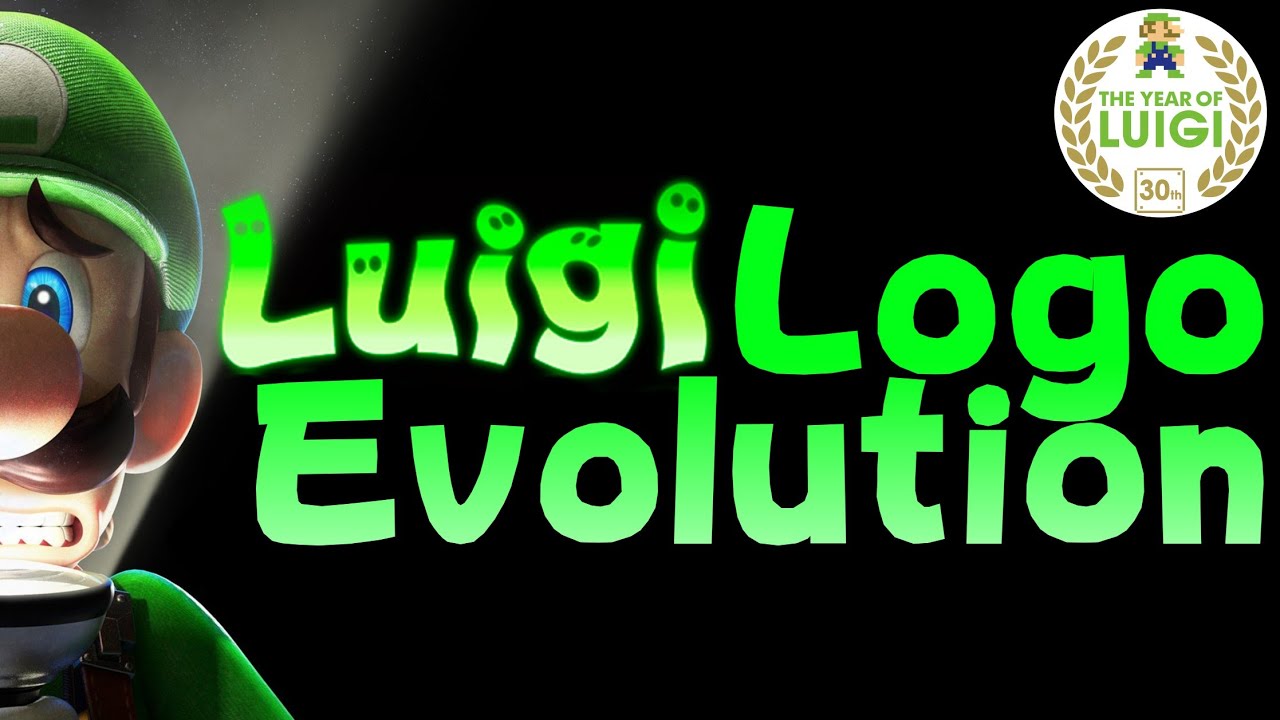 Luigi Logo Evolution - YouTube