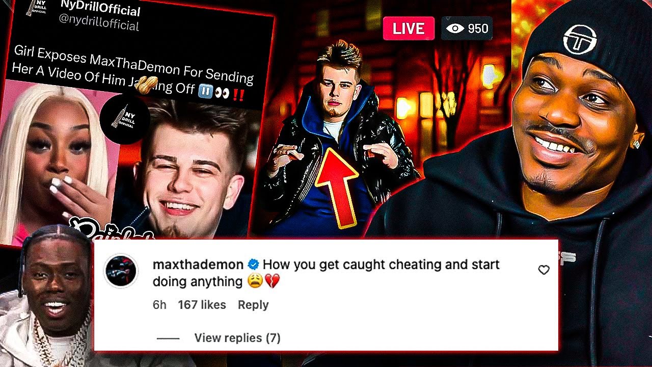 Girl EXPOSES MaxThaDemon for Sending Her a WILD Video! 😳🎥 - YouTube