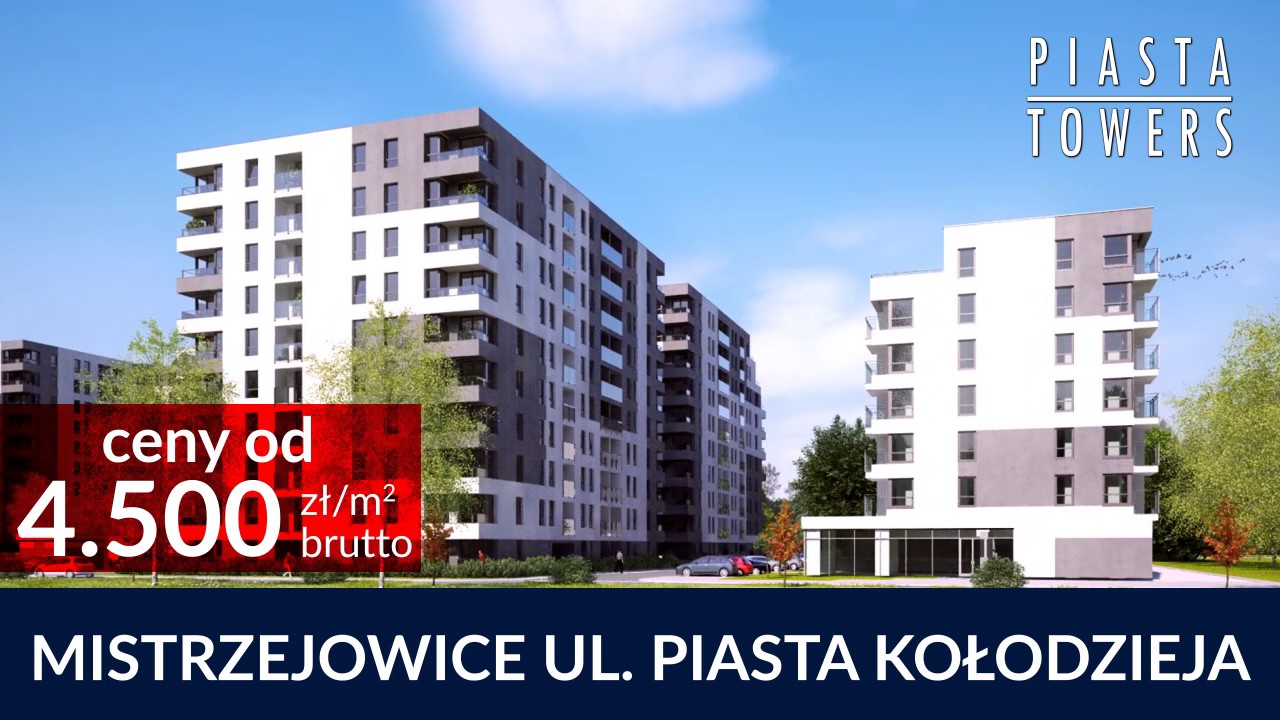 Piasta Towers ul. Piasta Kołodzieja - YouTube