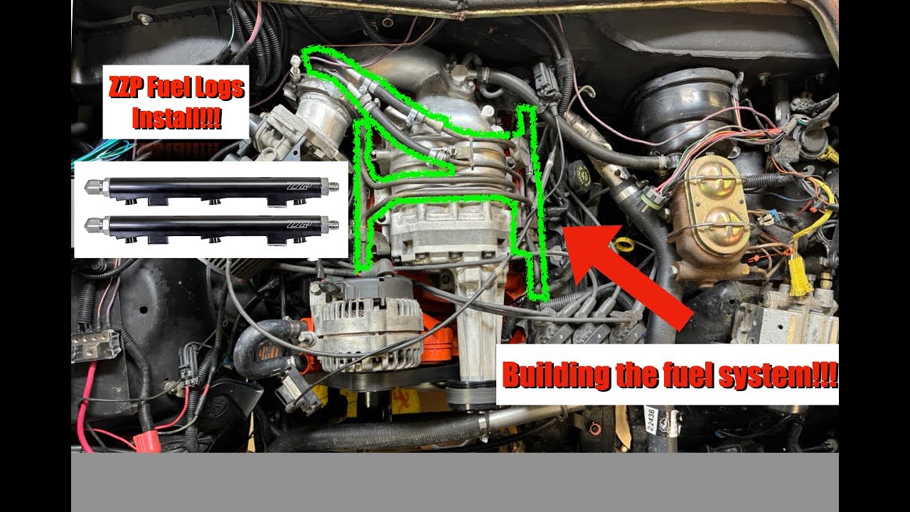 Swapping a SUPERCHARGED 3800 into a CHEVY S10!! Part 8! | Fuel System ...