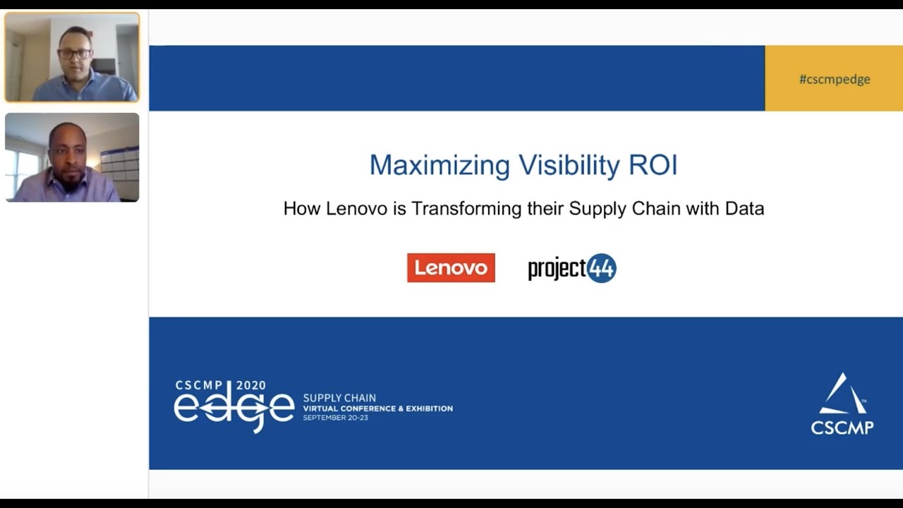 Maximizing Visibility ROI: How Lenovo is Transforming their Supply ...